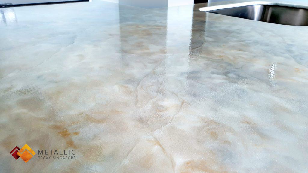 Alabaster Swirl Countertop