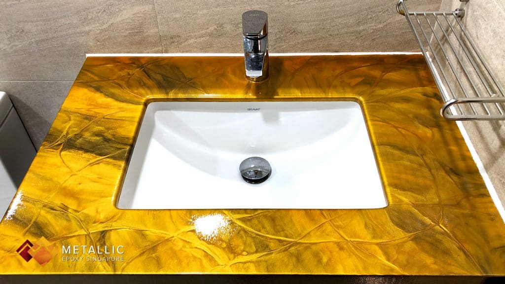 Our vanity top is special due to the nature of the powder holding ...