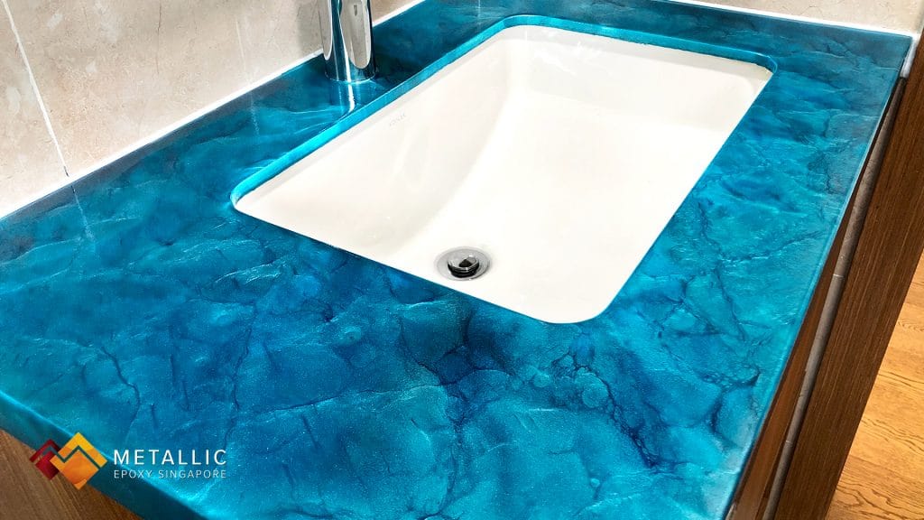 Turquoise Stone Vanity Top