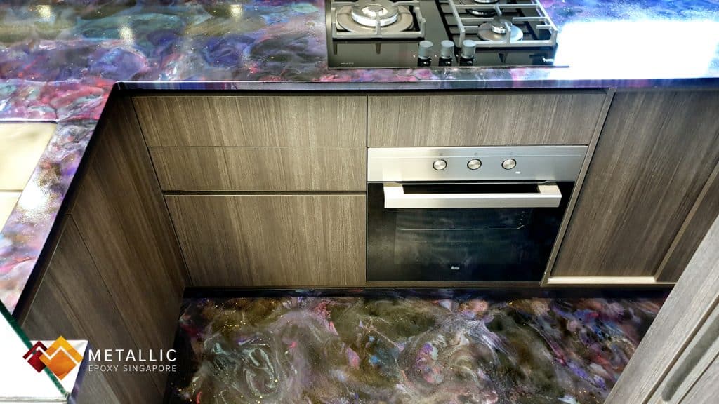 Our countertop is special due to the nature of the powder holding ...