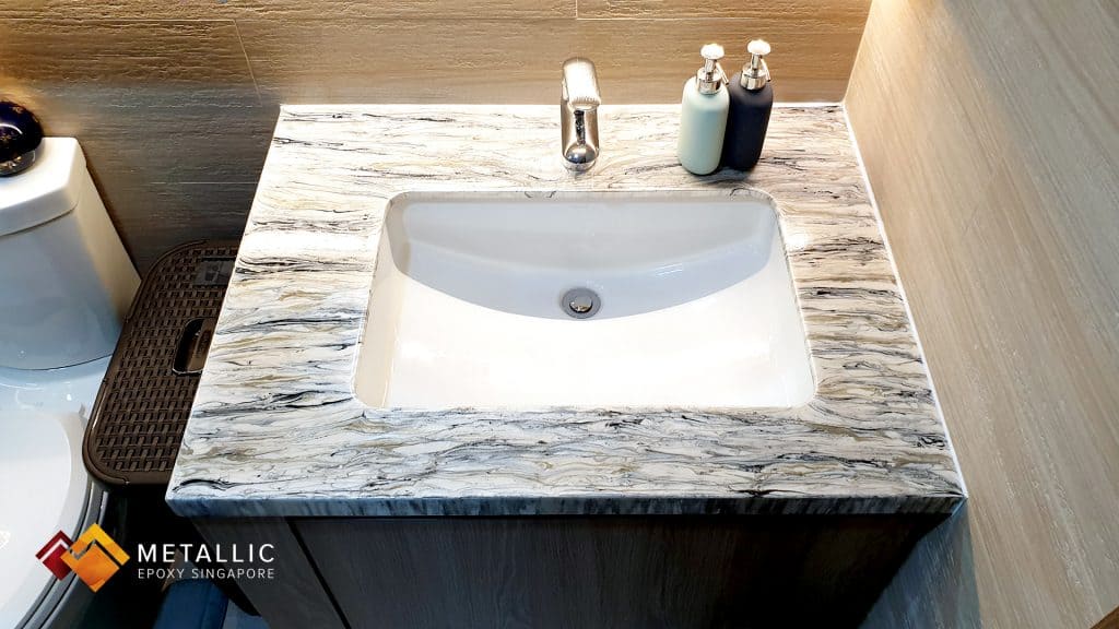 Our vanity top is special due to the nature of the powder holding ...