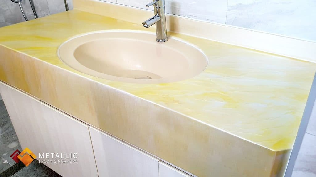 Natural Bumblebee Vanity Top