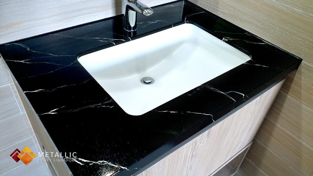 Venom Marble Vanity Top