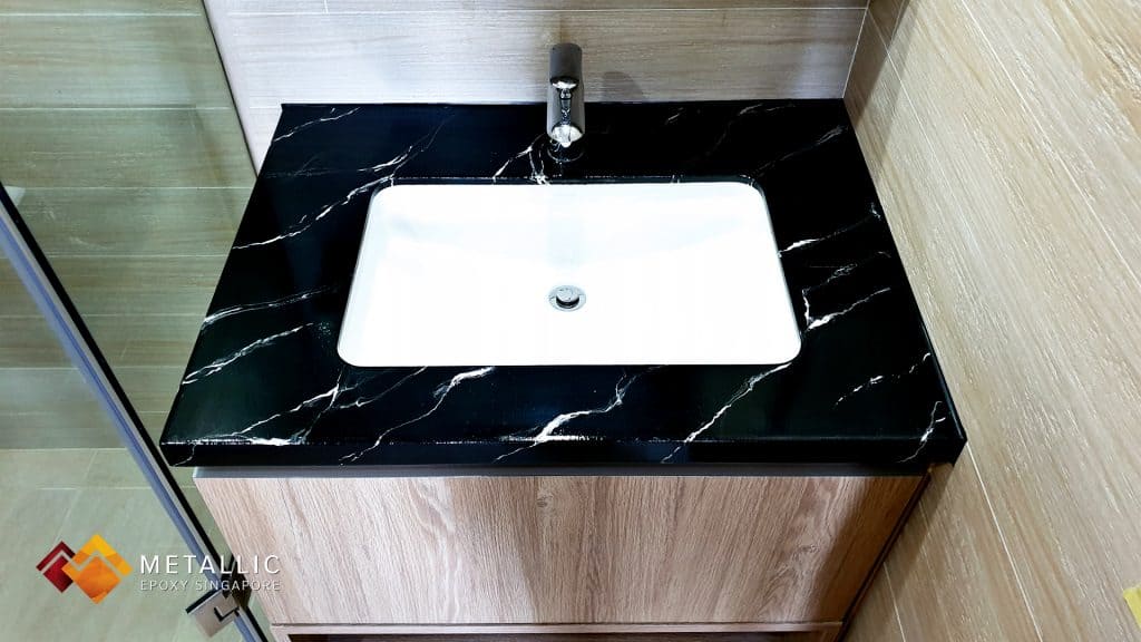 Our vanity top is special due to the nature of the powder holding ...