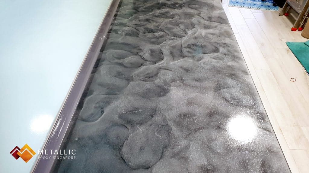 Iron Grey Swirl Countertop