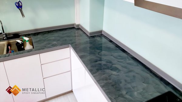 Iron Grey Swirl Countertop