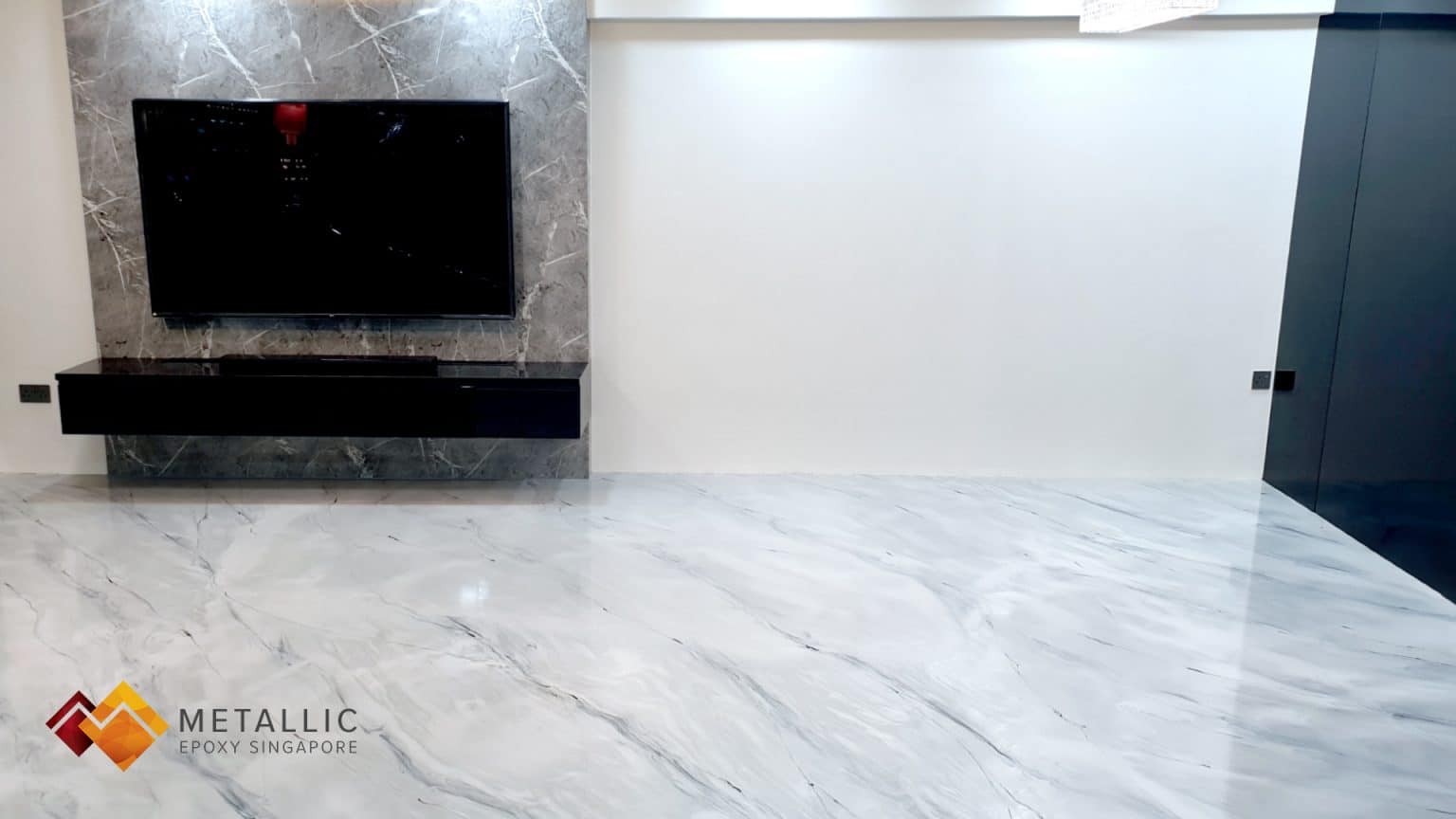 Misty Grey Marble Flooring