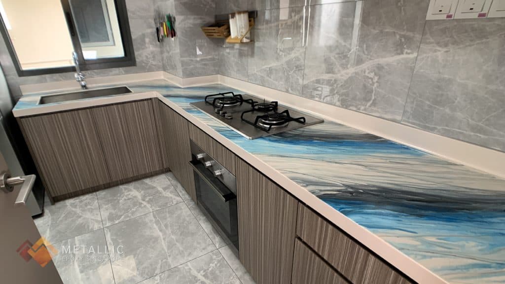 Our countertop is special due to the nature of the powder holding ...